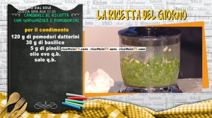 La prova del cuoco | Ricetta canederli di ricotta con gorgonzola e ...