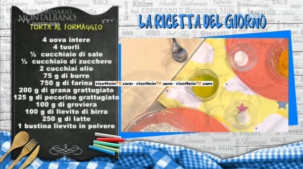 La prova del cuoco | Ricetta torta al formaggio di Anna Moroni