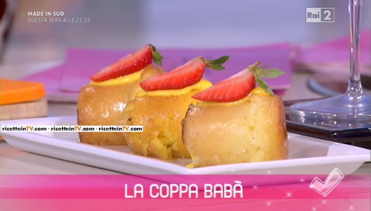 Detto Fatto | Ricetta coppa babà di Sebastiano Caridi