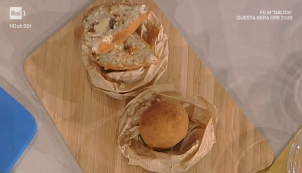La prova del cuoco | Ricetta arancino ai frutti di mare e provola ragusana