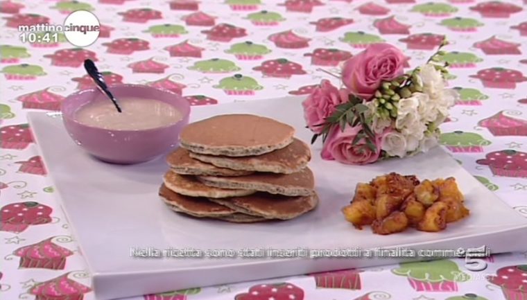 Mattino Cinque | Samya | Ricetta pancake agli agrumi