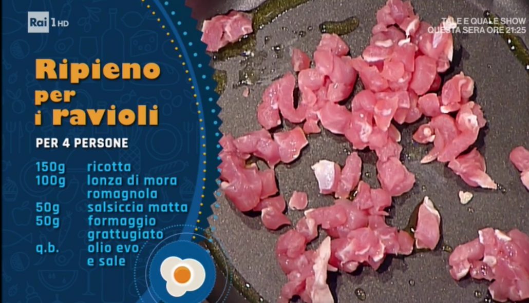 La prova del cuoco | Ricetta ravioli di mora romagnola di Verdiana Gordini