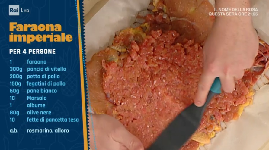 La prova del cuoco | Ricetta faraona imperiale di Fabio Campoli