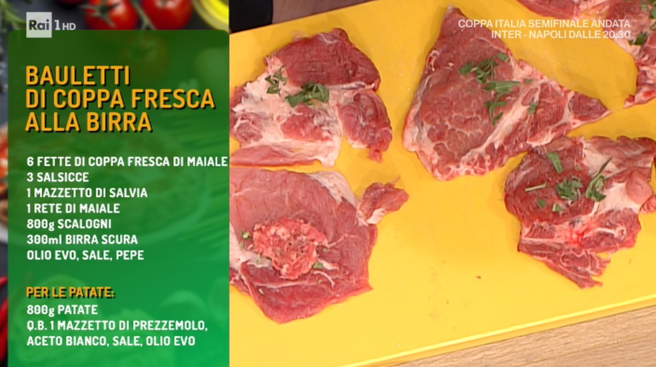 La prova del cuoco | Ricetta bauletti di coppa fresca alla birra di ...
