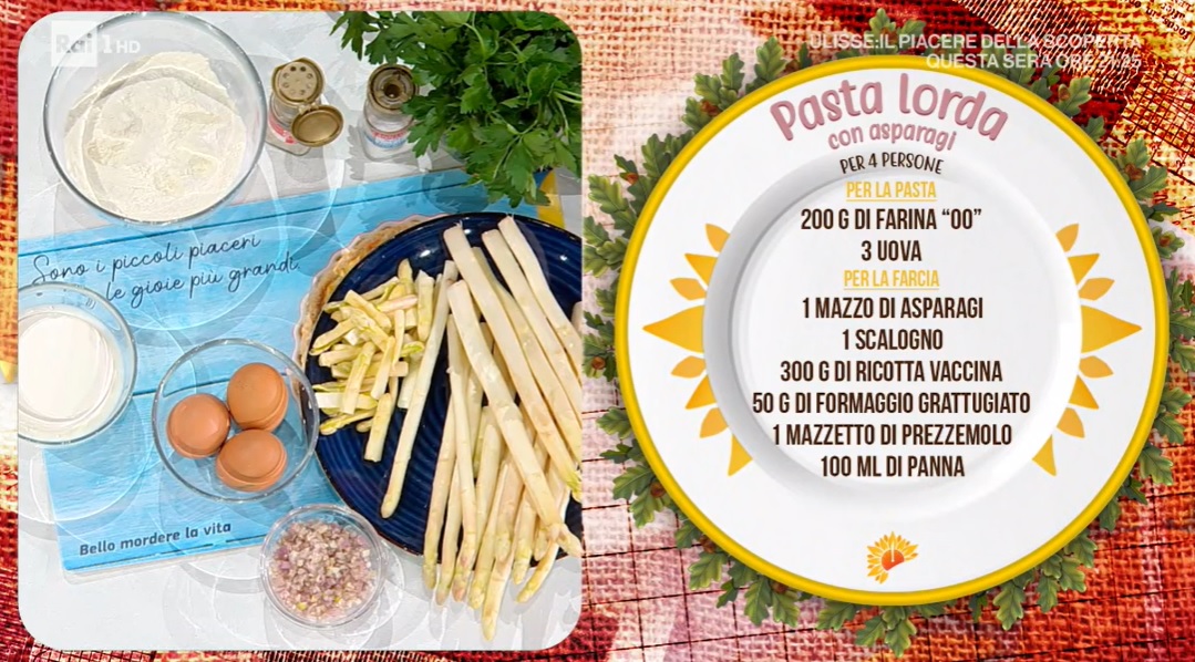 É sempre mezzogiorno | Ricetta pasta lorda con asparagi di zia Cri