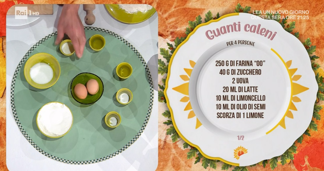 É sempre mezzogiorno | Ricetta guanti caleni di Mauro e Mattia Improta