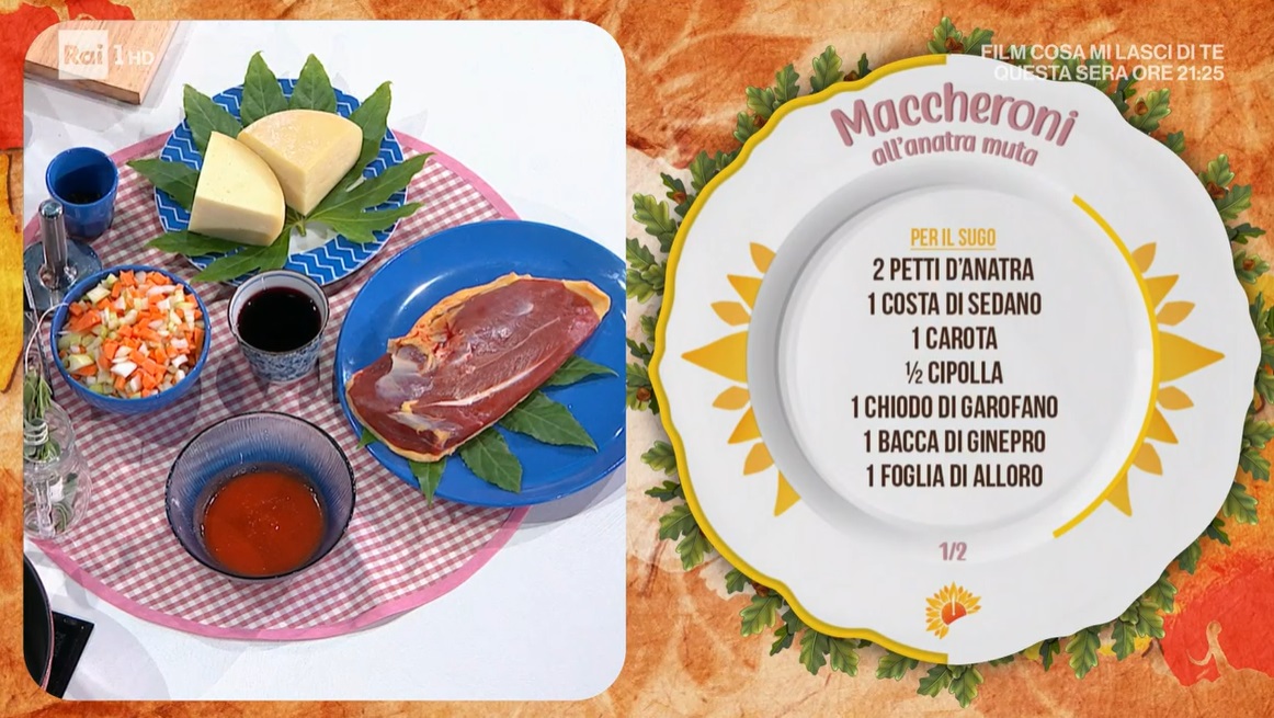É sempre mezzogiorno | Ricetta maccheroni all'anatra muta di Federico Fusca