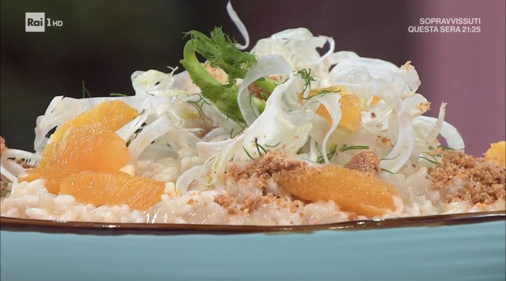 É sempre mezzogiorno | Ricetta risotto finocchi e arance di Sergio Barzetti