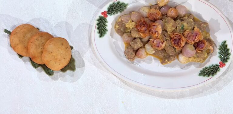 É sempre mezzogiorno | Ricetta agnello con lampascioni di Antonella Ricci