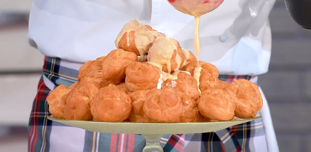 É sempre mezzogiorno | Ricetta profiterole salato di Daniele Persegani