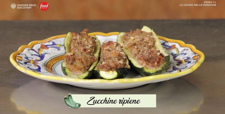 La cucina delle monache | Ricetta zucchine ripiene