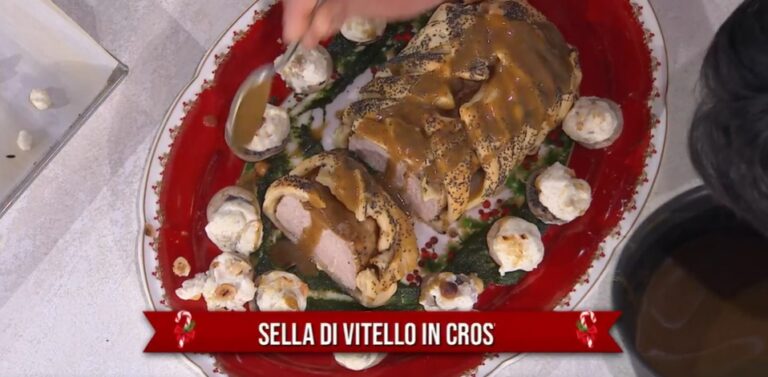 É sempre mezzogiorno | Ricetta sella di vitello in crosta di Mauro e ...