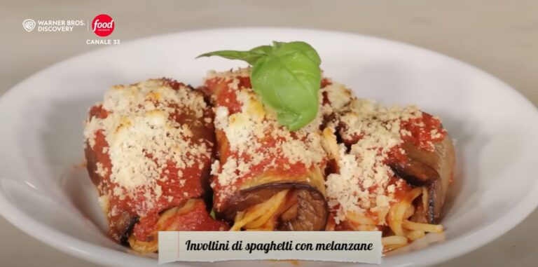 Le ricette del convento | Ricetta involtini di spaghetti con melanzane